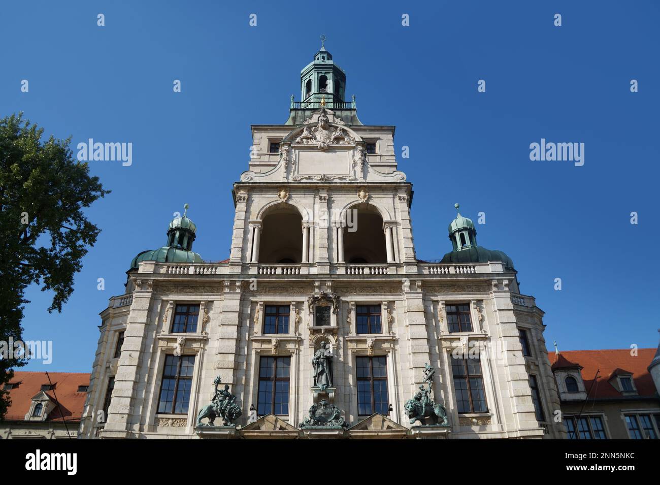 The Bavarian National Museum (Bayerisches Nationalmuseum) one of the most important museums of ...