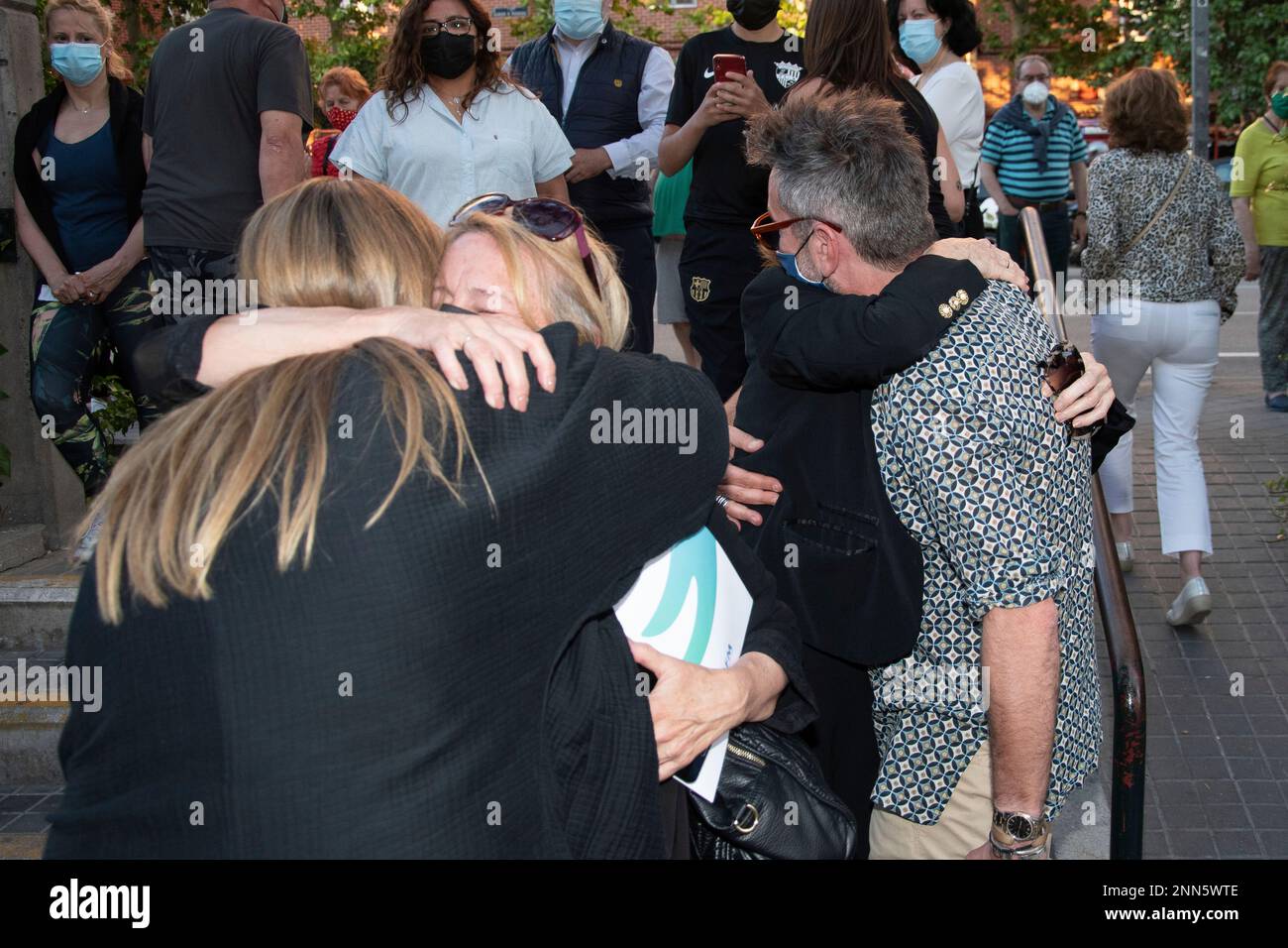 Carlota Corredera, David Valldeperas, Concha Ximénez and Encarna ...