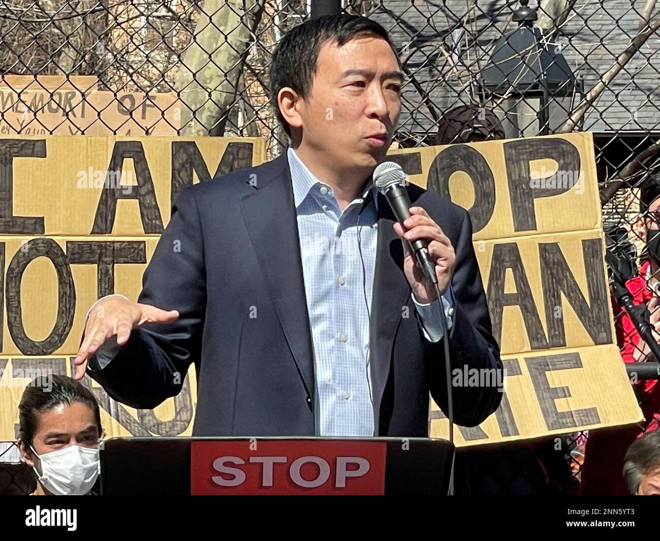 Photo by: STRF/STAR MAX/IPx 2021 6/23/21 Andrew Yang concedes in New ...