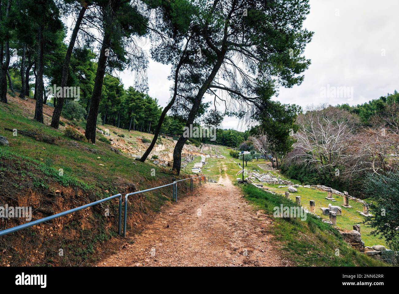 The Amphiareion of Oropos is situated in the hills 6 km southeast of ...
