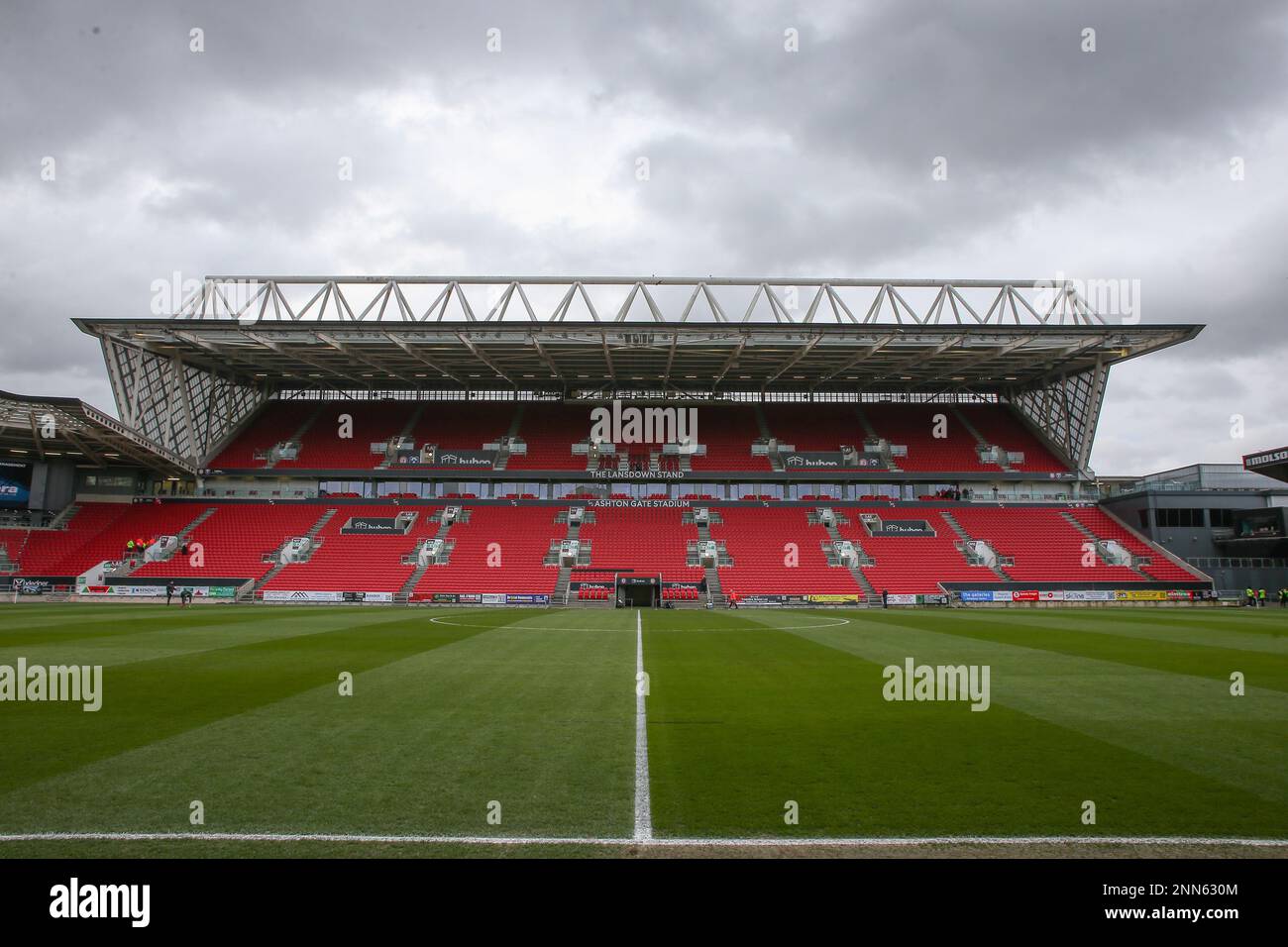 A general view inside of Ashton Gate, home of Bristol City ahead of the ...