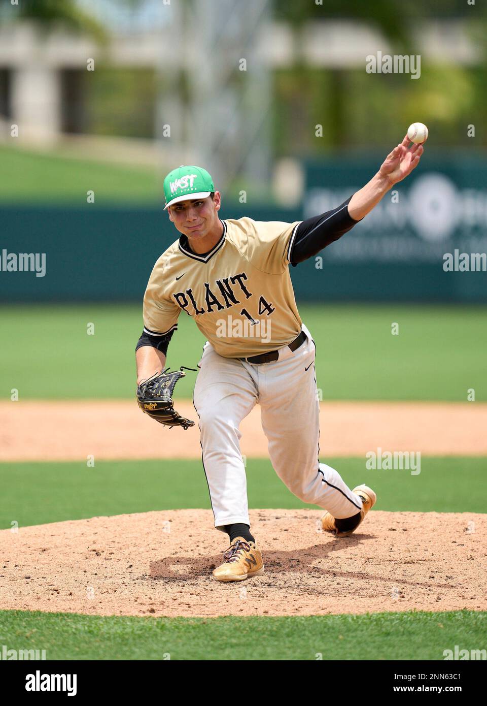 Plant High School pitcher Jac Caglianone (19) during the 42nd Annual ...