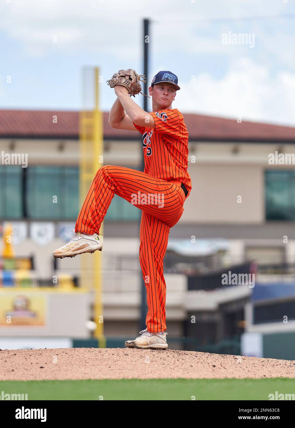 Spruce Creek Hawks pitcher Brandon Neely (5) during the 42nd Annual ...