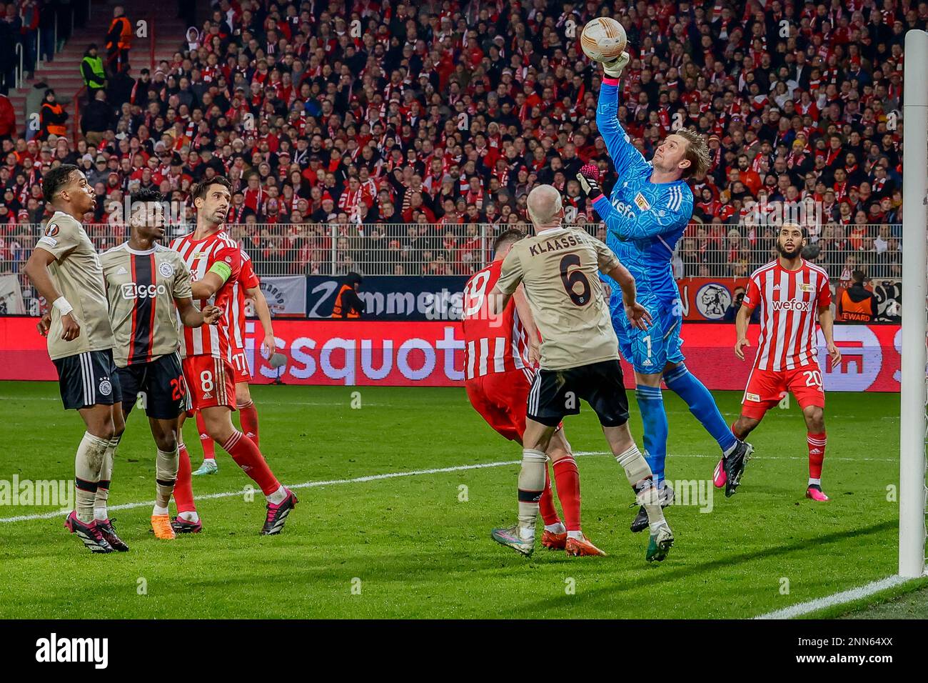 23-02-2023: Sport: Union Berlin v Ajax BERLIN, GERMANY - FEBRUARY 23 ...
