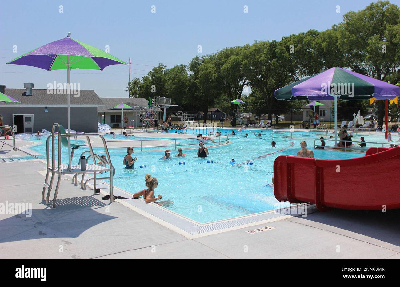 Fullerton now boasts a brand-new pool facility after a community-wide ...