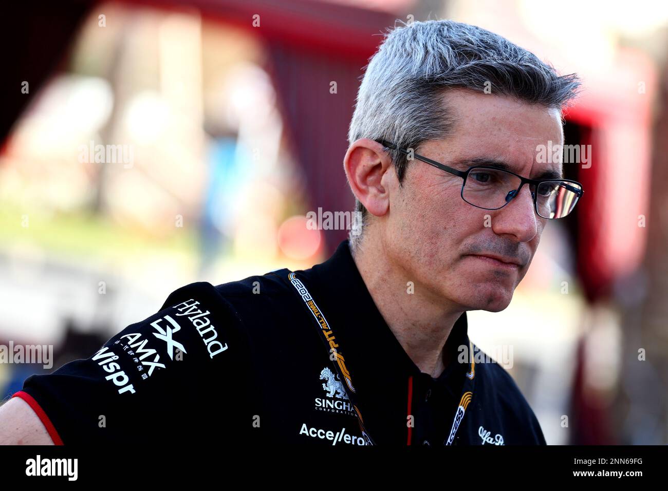 Sakhir, Bahrain. 25th Feb 2023. Xevi Pujolar (ESP) Alfa Romeo F1 Team ...