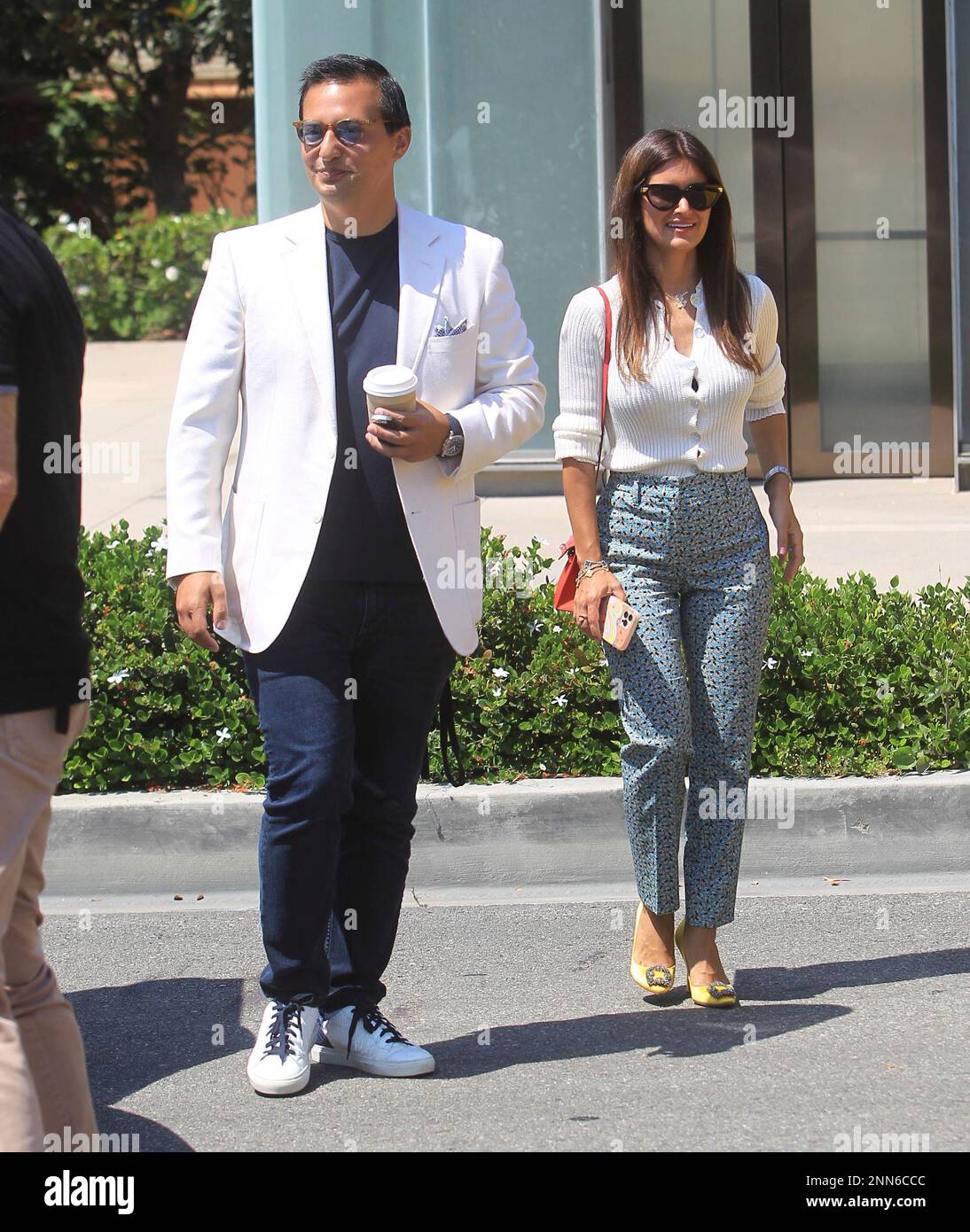 Photo by: BLW/STAR MAX/IPx 2021 6/20/21 Nicolas Bijan and Roxy Sowlaty ...