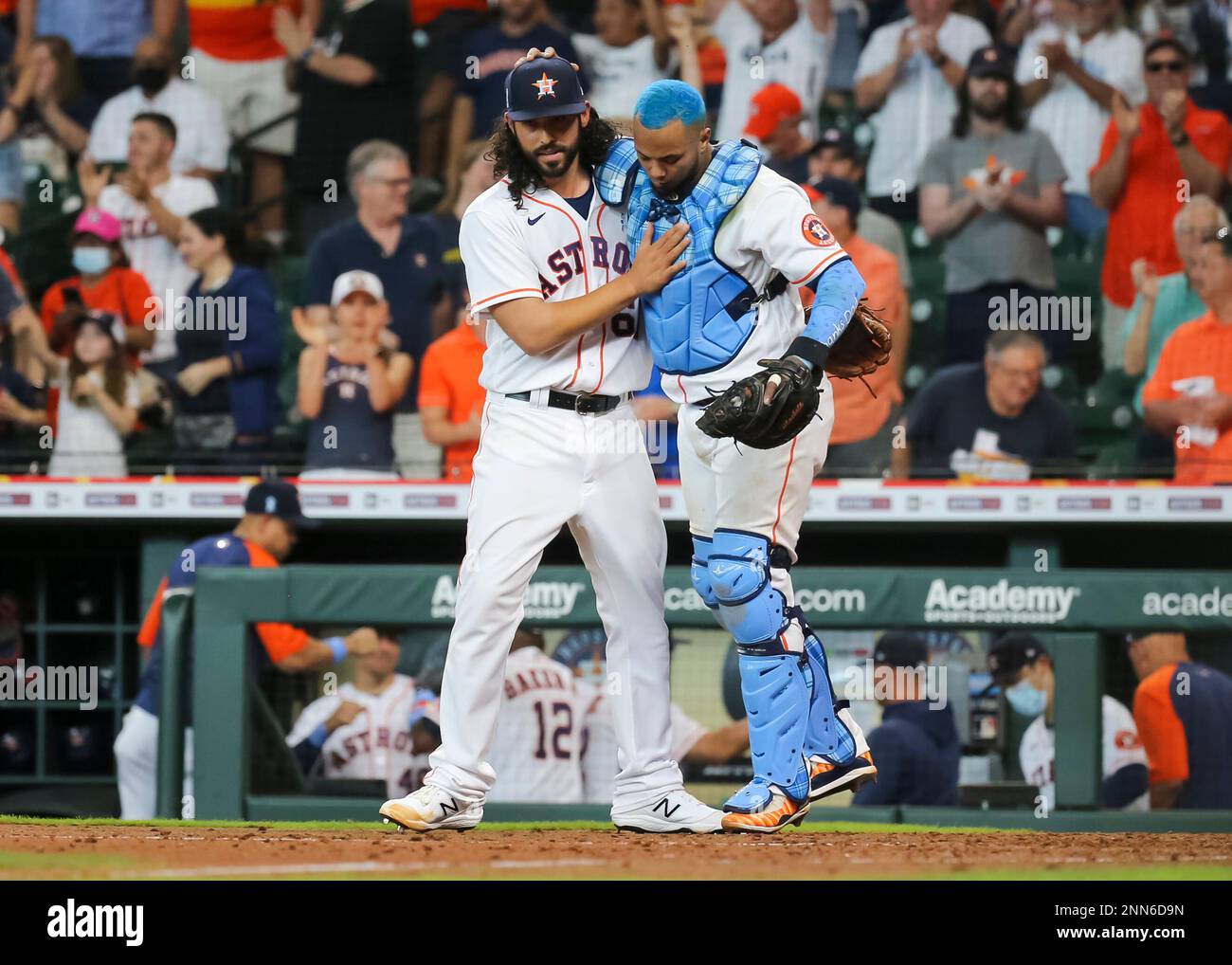 HOUSTON, TX - JUNE 20: Houston Astros relief pitcher Ralph Garza Jr ...