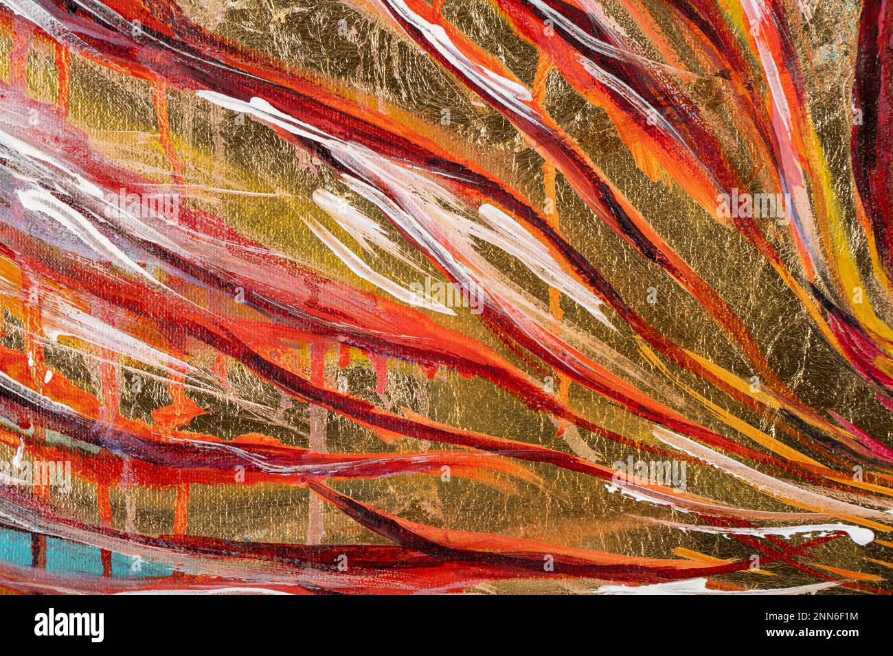 Contrast abstract painting background in attractive colors Stock Photo ...