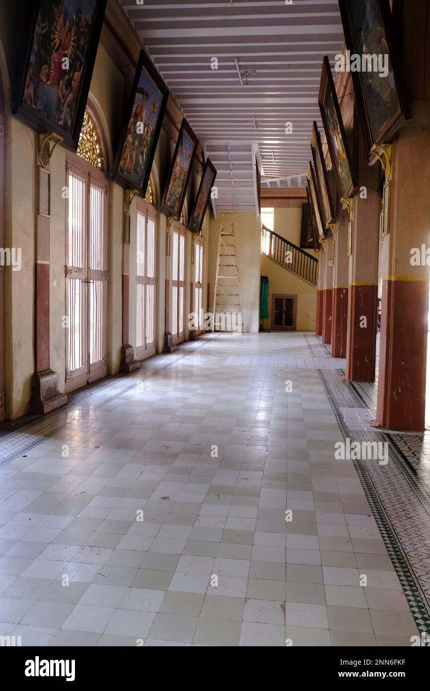 31 January 2023, Yamai Temple complex of the palace in Aundh Gaon ...