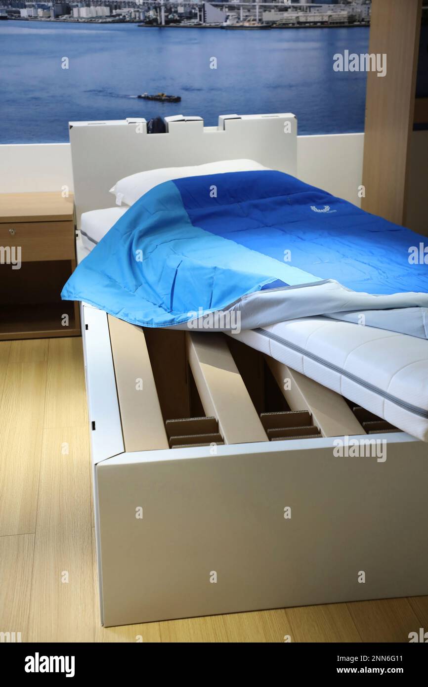 The Olympic Village, where athletes live during the Tokyo Olympics and ...