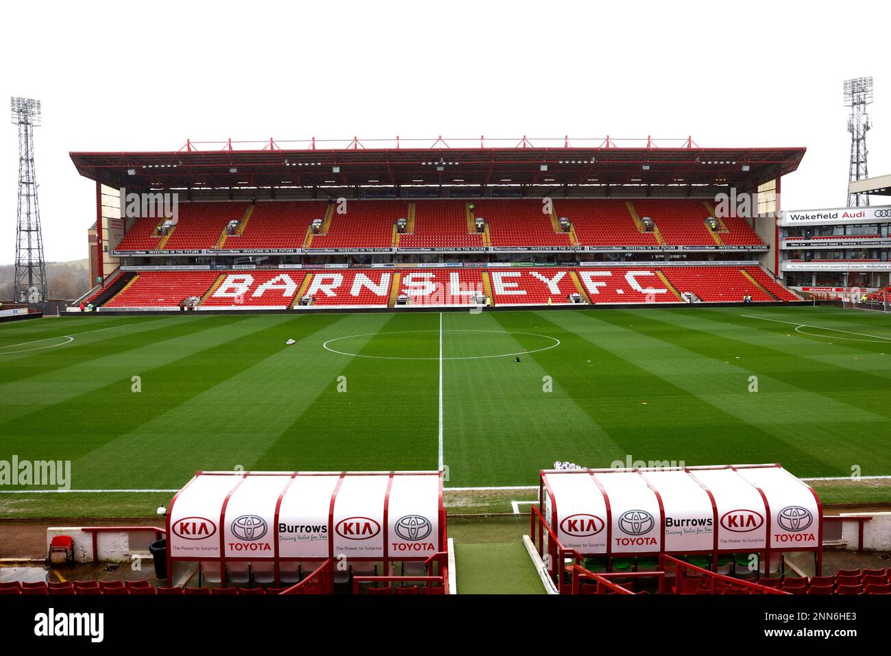 An interior general view of the stadium before the Sky Bet Championship ...
