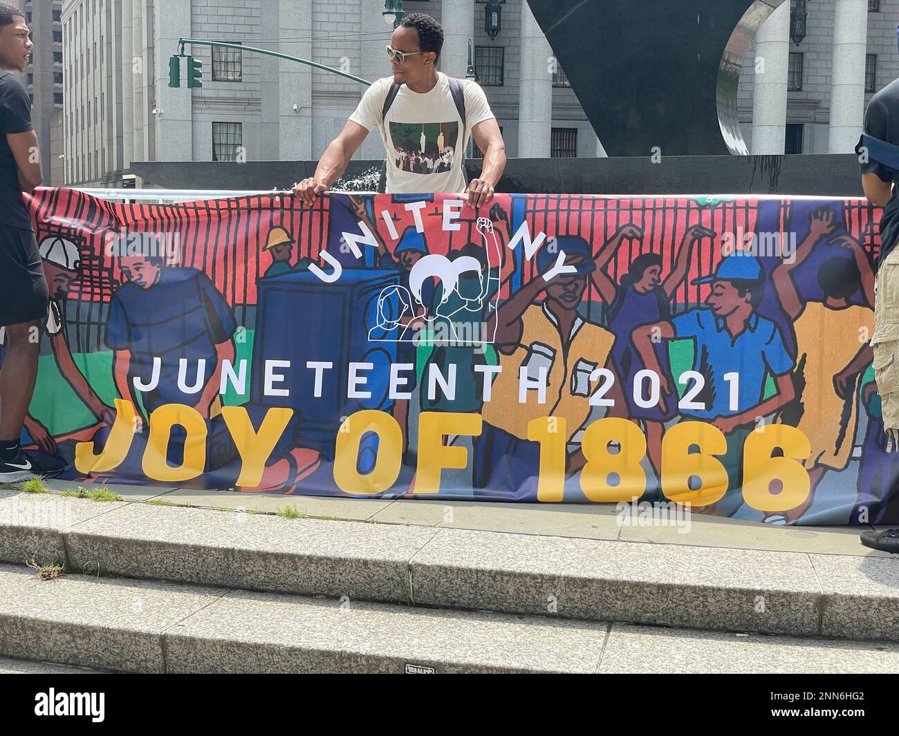 Photo by: STRF/STAR MAX/IPx 2021 6/19/21 Juneteenth celebrations are ...