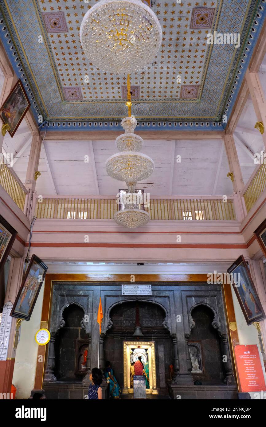 31 January 2023, Yamai Temple complex of the palace in Aundh Gaon ...