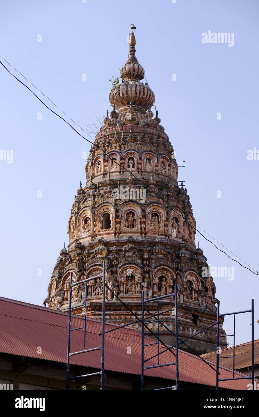 31 January 2023, Yamai Temple complex of the palace in Aundh Gaon ...