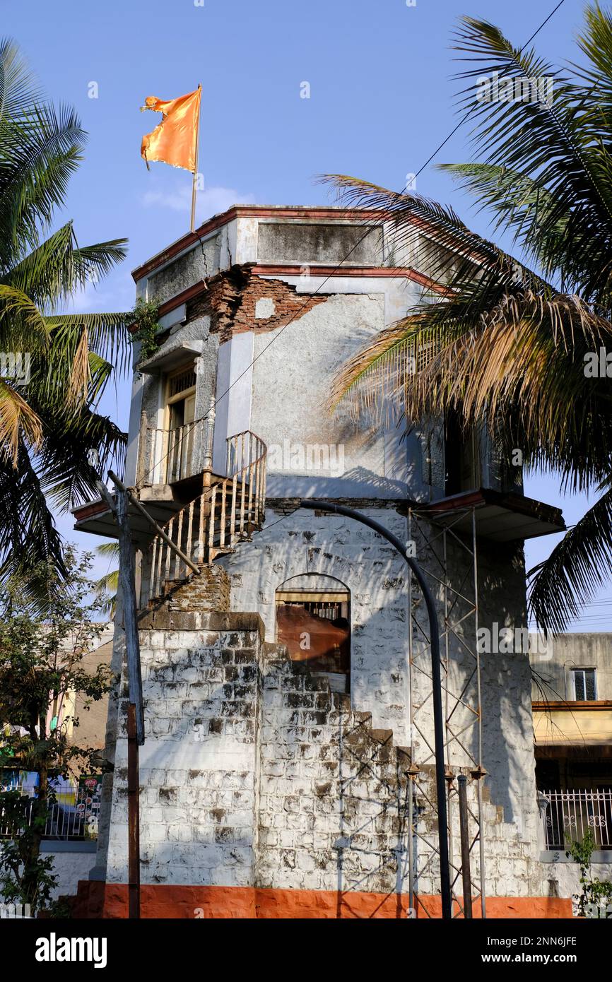 31 January 2023, Yamai Temple complex of the palace in Aundh Gaon ...