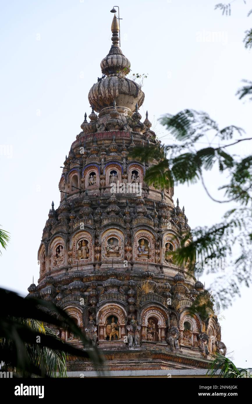 31 January 2023, Yamai Temple complex of the palace in Aundh Gaon ...