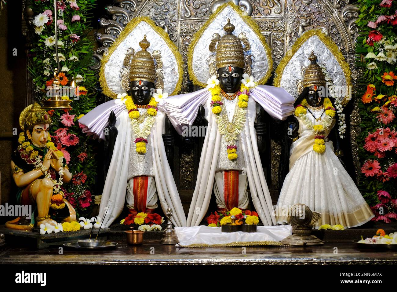 Shri Ram Temple, Phaltan, Satara, India Stock Photo - Alamy