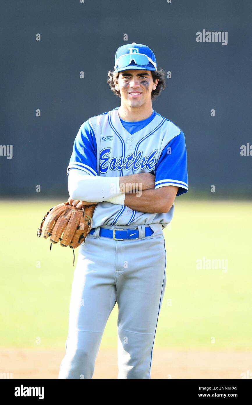 SAN MARCOS, CA - JUNE 17: Eastlake High shortstop Marcelo Mayer looks ...