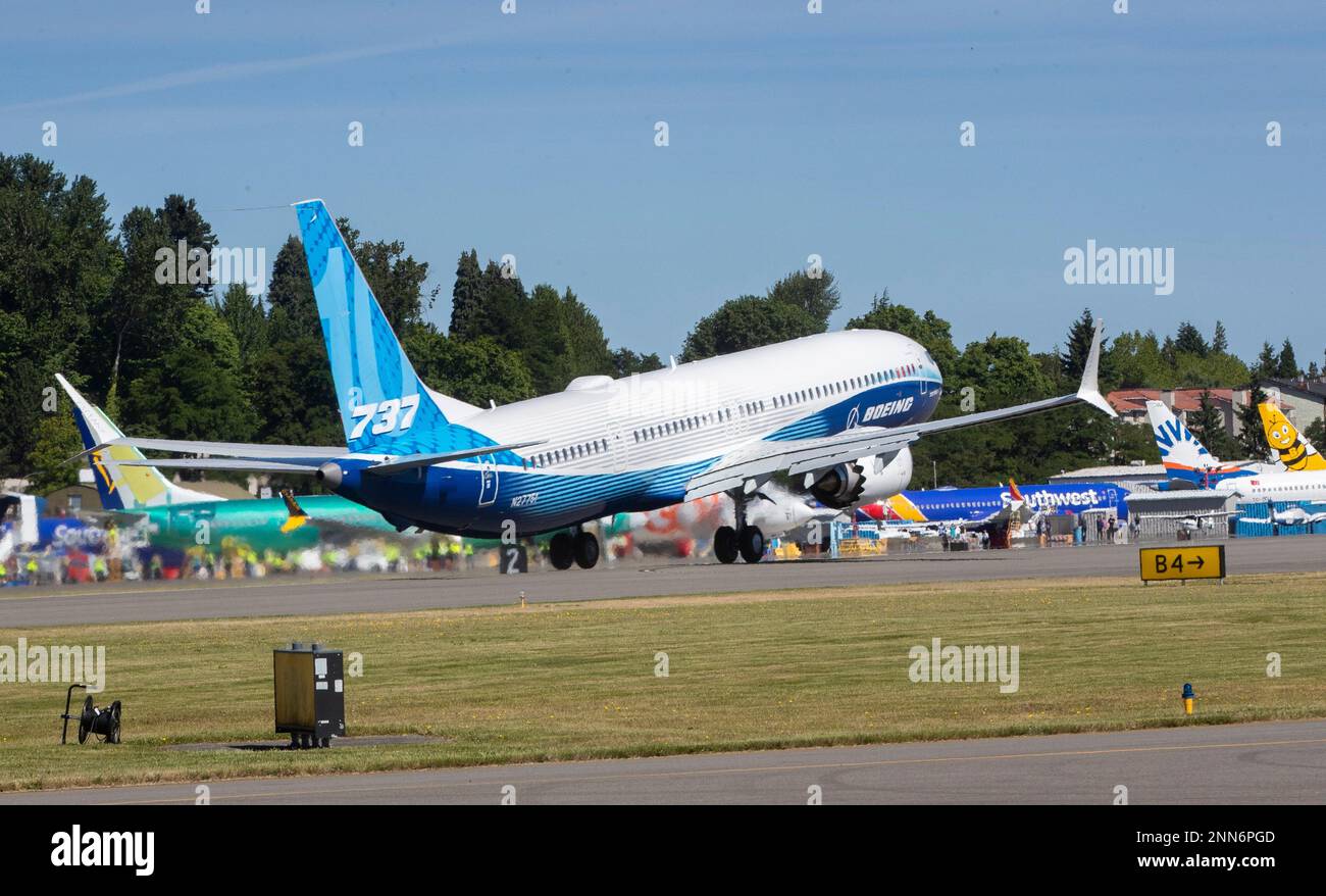 The final version of the 737 MAX, the MAX 10, passes other 737 MAX ...