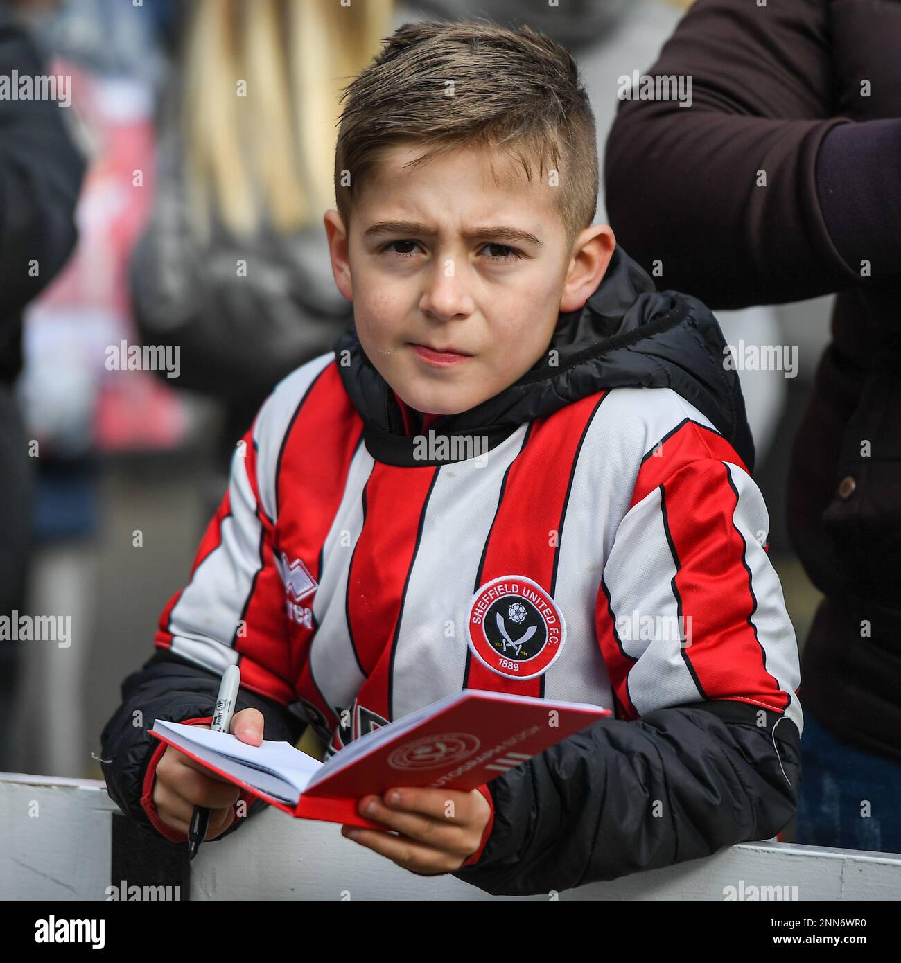 Sheffield United fan before the Sky Bet Championship match Sheffield ...