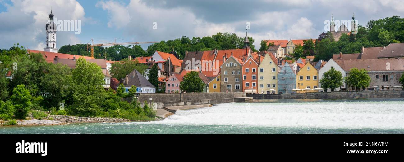 romantic town Landsberg am Lech in Bavaria, Germany Stock Photo - Alamy