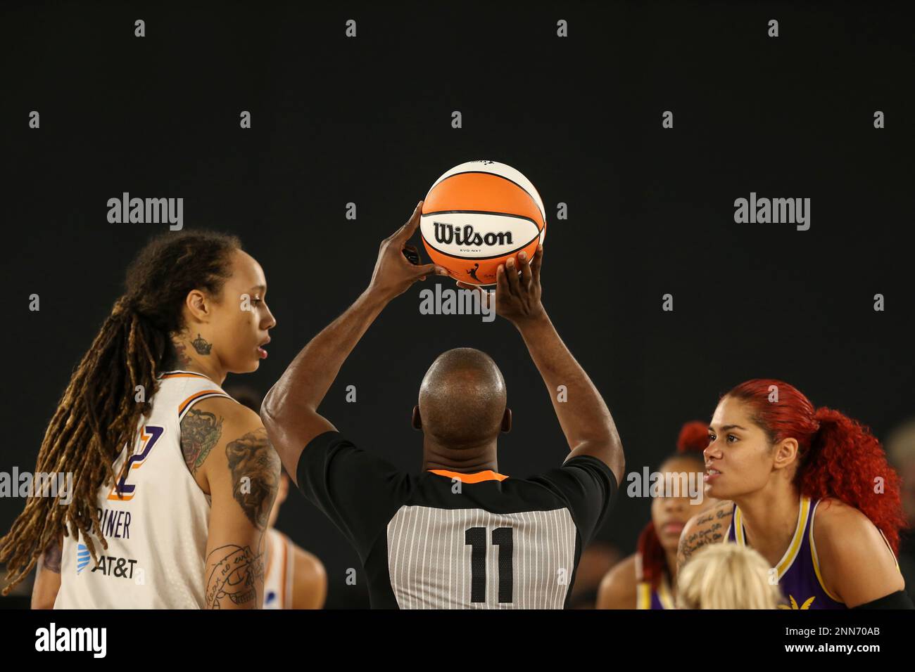 LOS ANGELES, CA - JUNE 16: Phoenix Mercury center Brittney Griner (42 ...