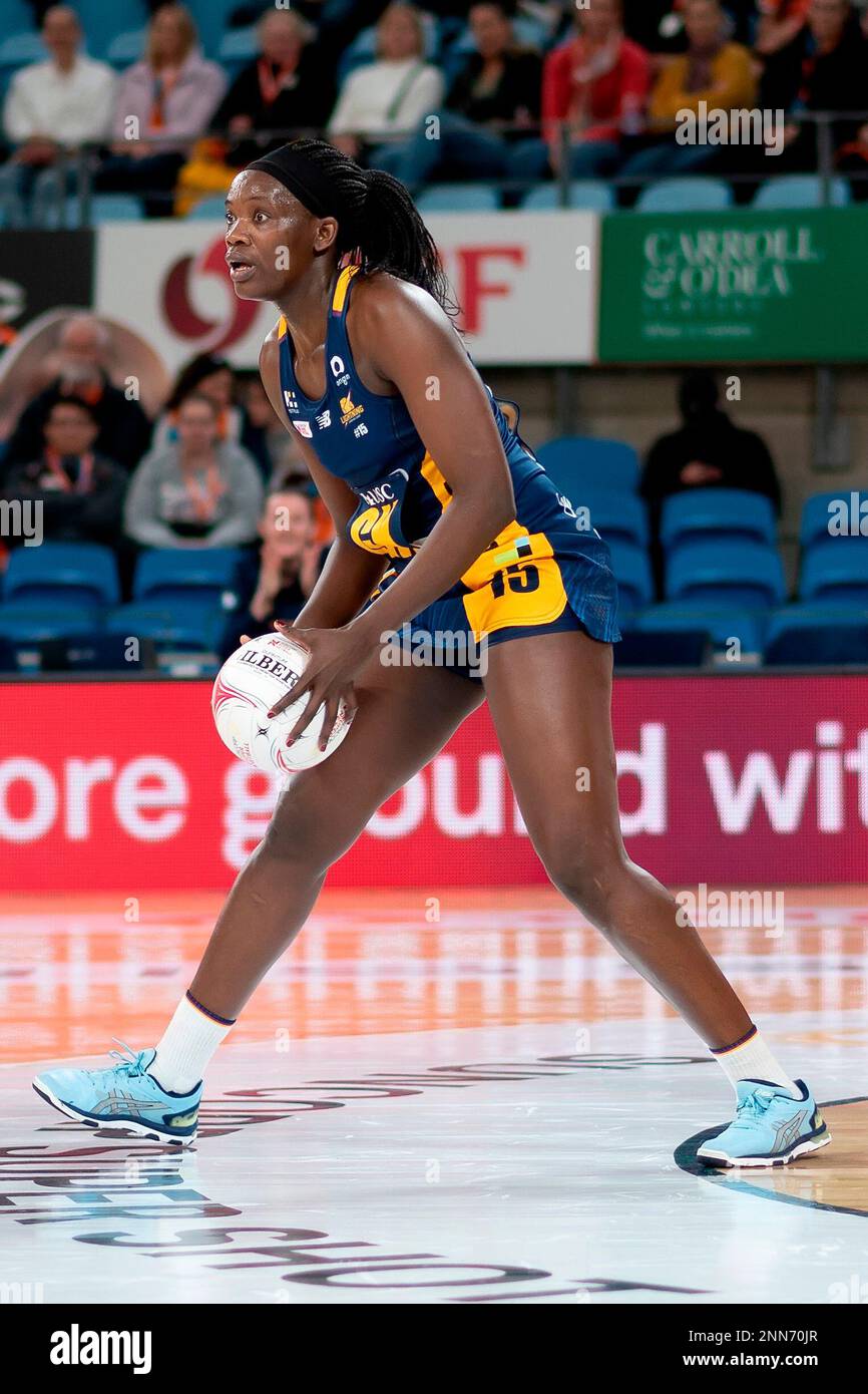 SYDNEY, AUSTRALIA - JUNE 12: Phumza Maweni during the Suncorp Super ...
