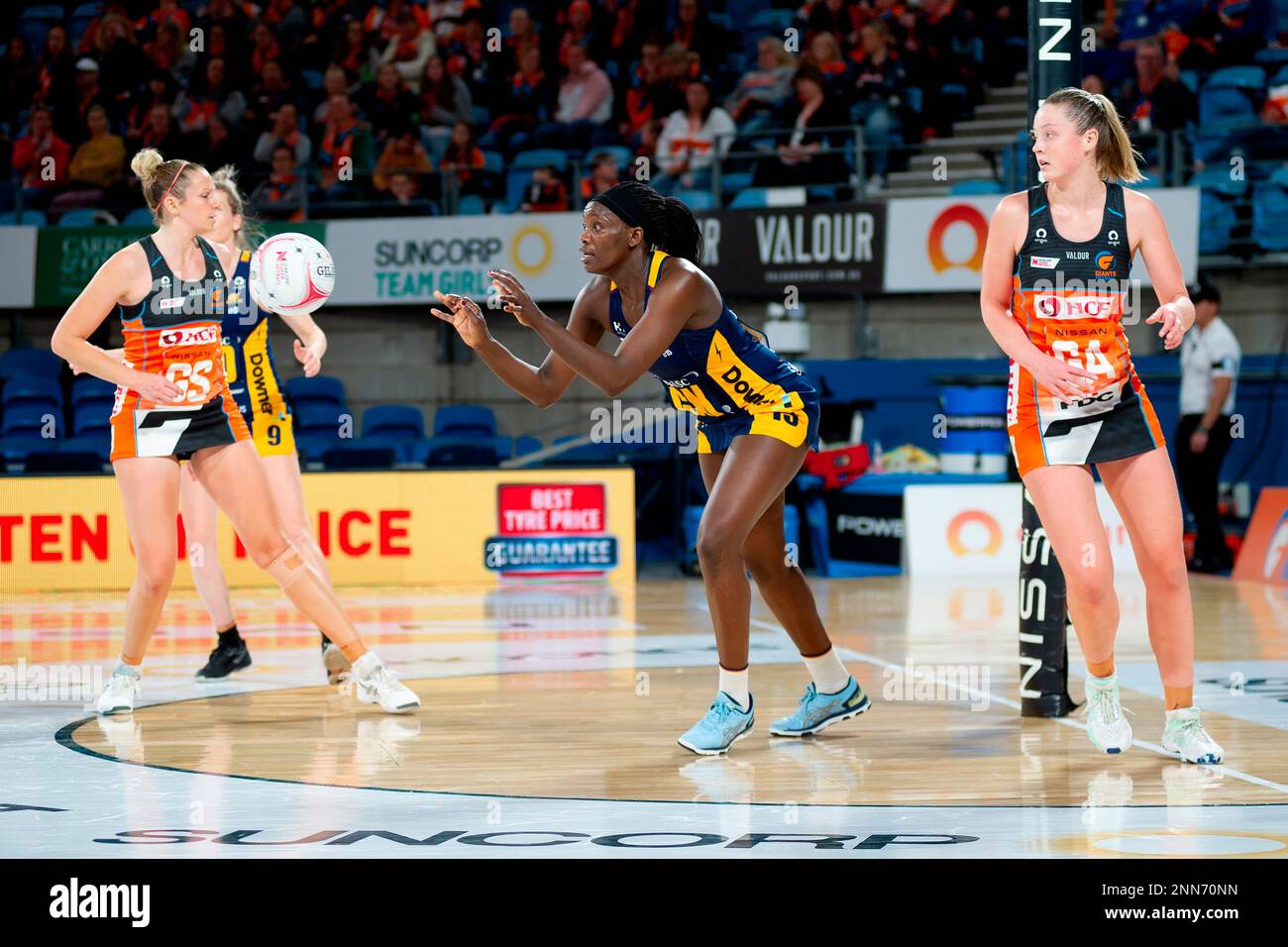 SYDNEY, AUSTRALIA - JUNE 12: Phumza Maweni during the Suncorp Super ...