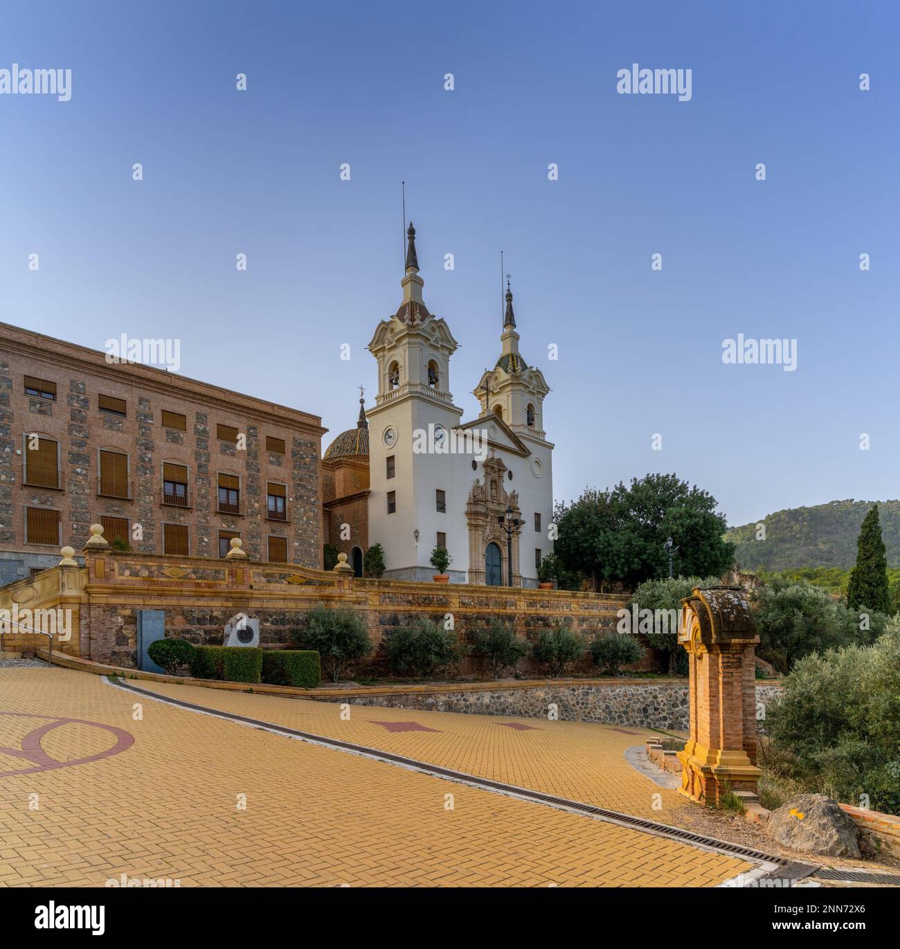 Murcia, Spain - 22 February, 2023: view of the Sanctuary of our Lady of ...