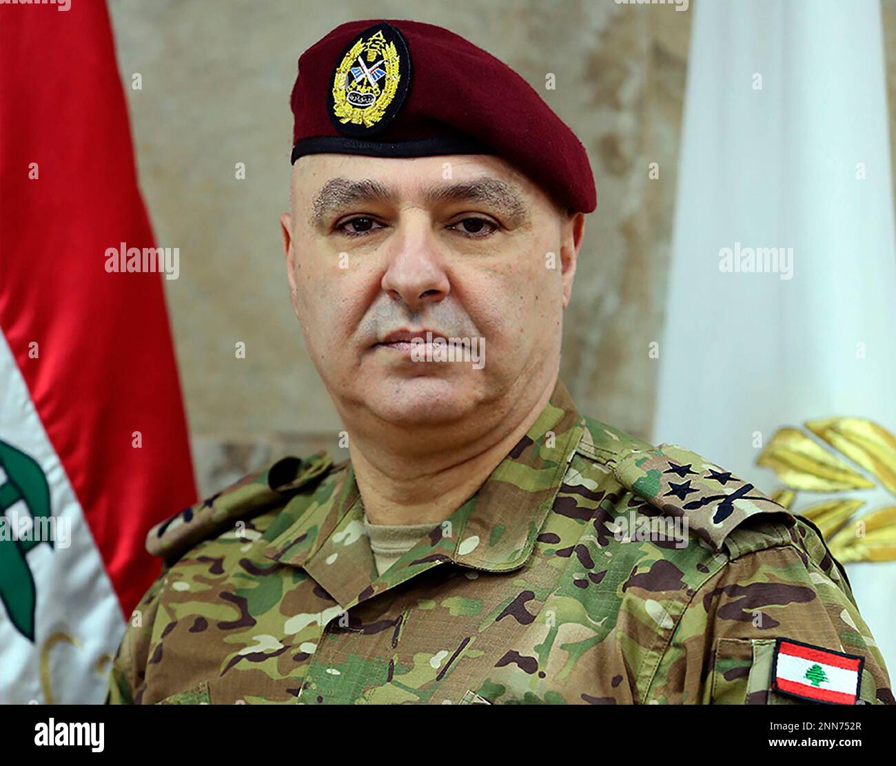 In this undated photo released by the Lebanese Army official website ...