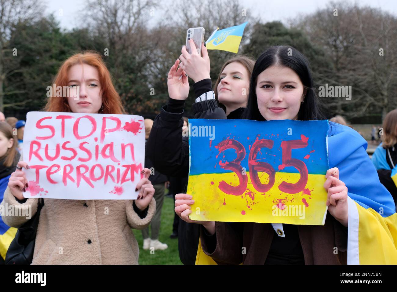 Ukrainian and scottish flag hi-res stock photography and images - Alamy