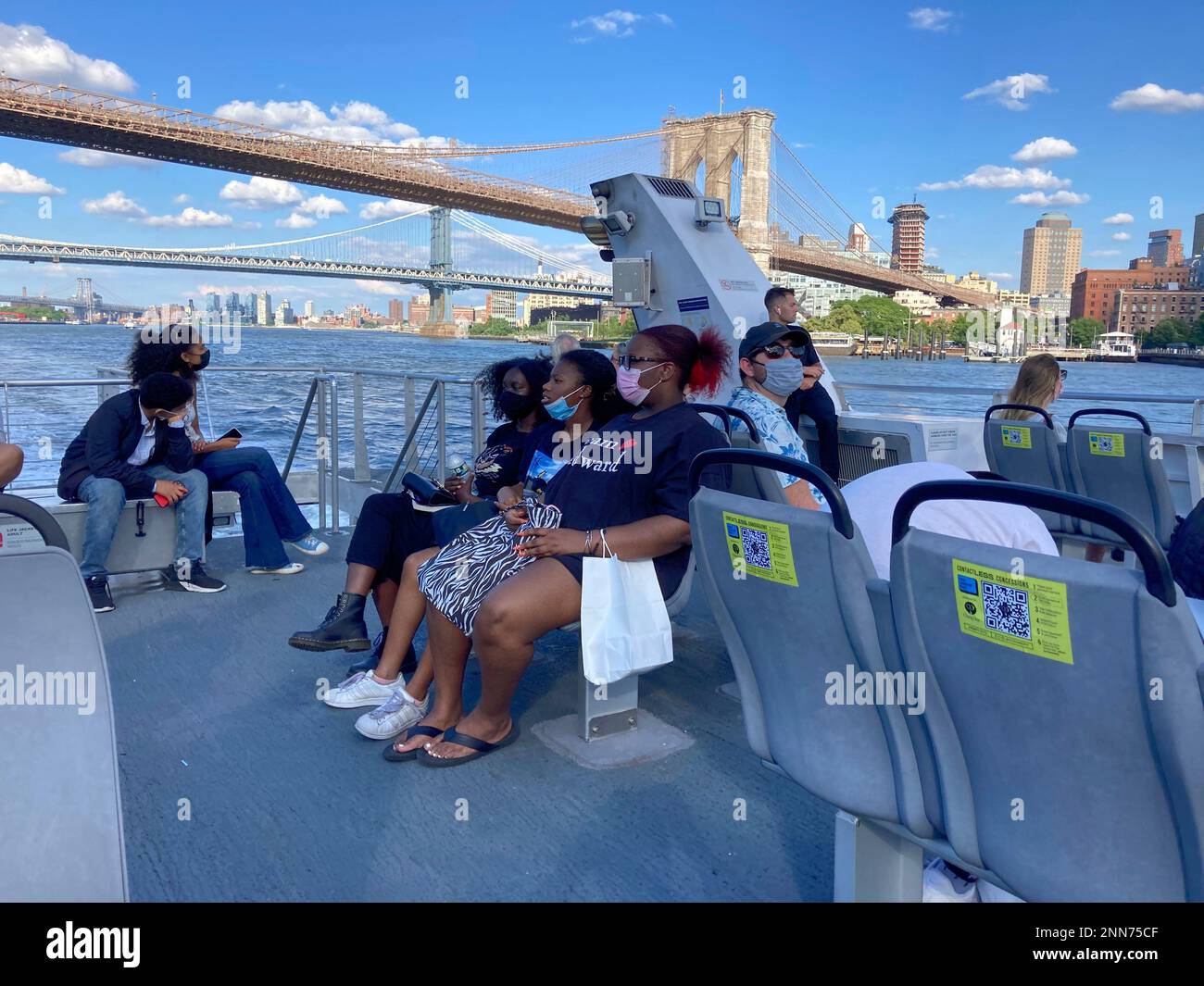 Photo by: STRF/STAR MAX/IPx 2021 6/15/21 The New York City Ferry is ...