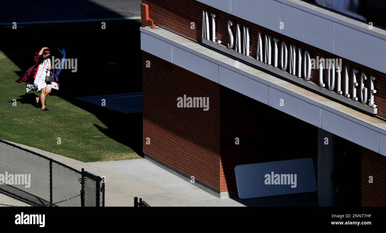 A student makes her way back to the staging area during the 2021 Mt ...