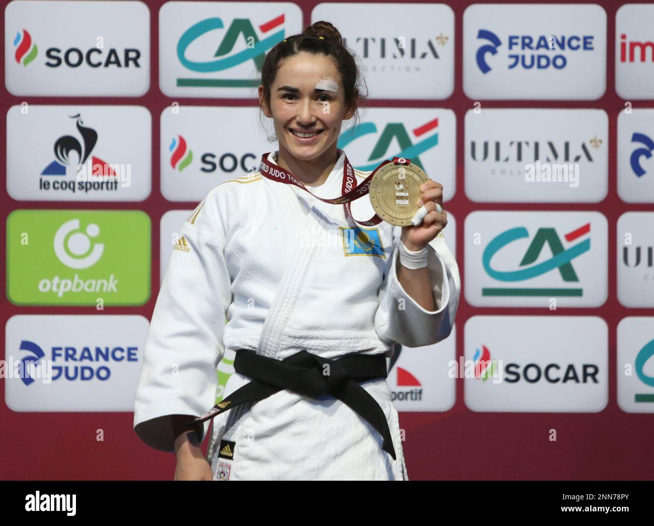 NIKOLIC MILICA of Serbia during the Judo Paris Grand Slam 2023 on ...