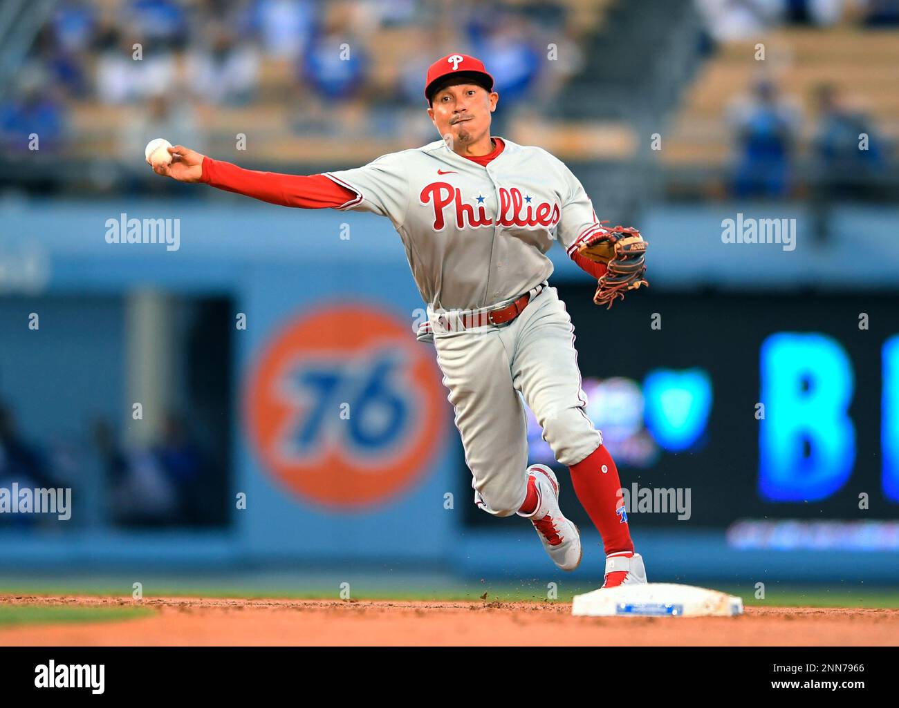 LOS ANGELES, CA - JUNE 14: Ronald Torreyes (74) of the Philadelphia ...