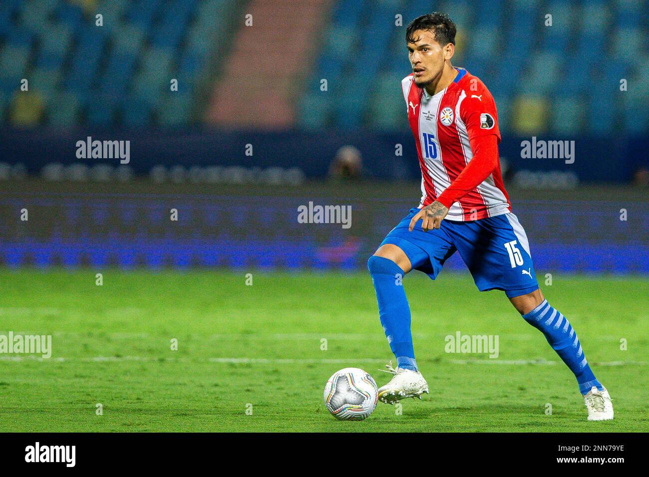 GO - Goiania - 06/14/2021 - CUP AMERICA 2021, PARAGUAY X BOLIVIA - Gustavo Gomez, Paraguay ...