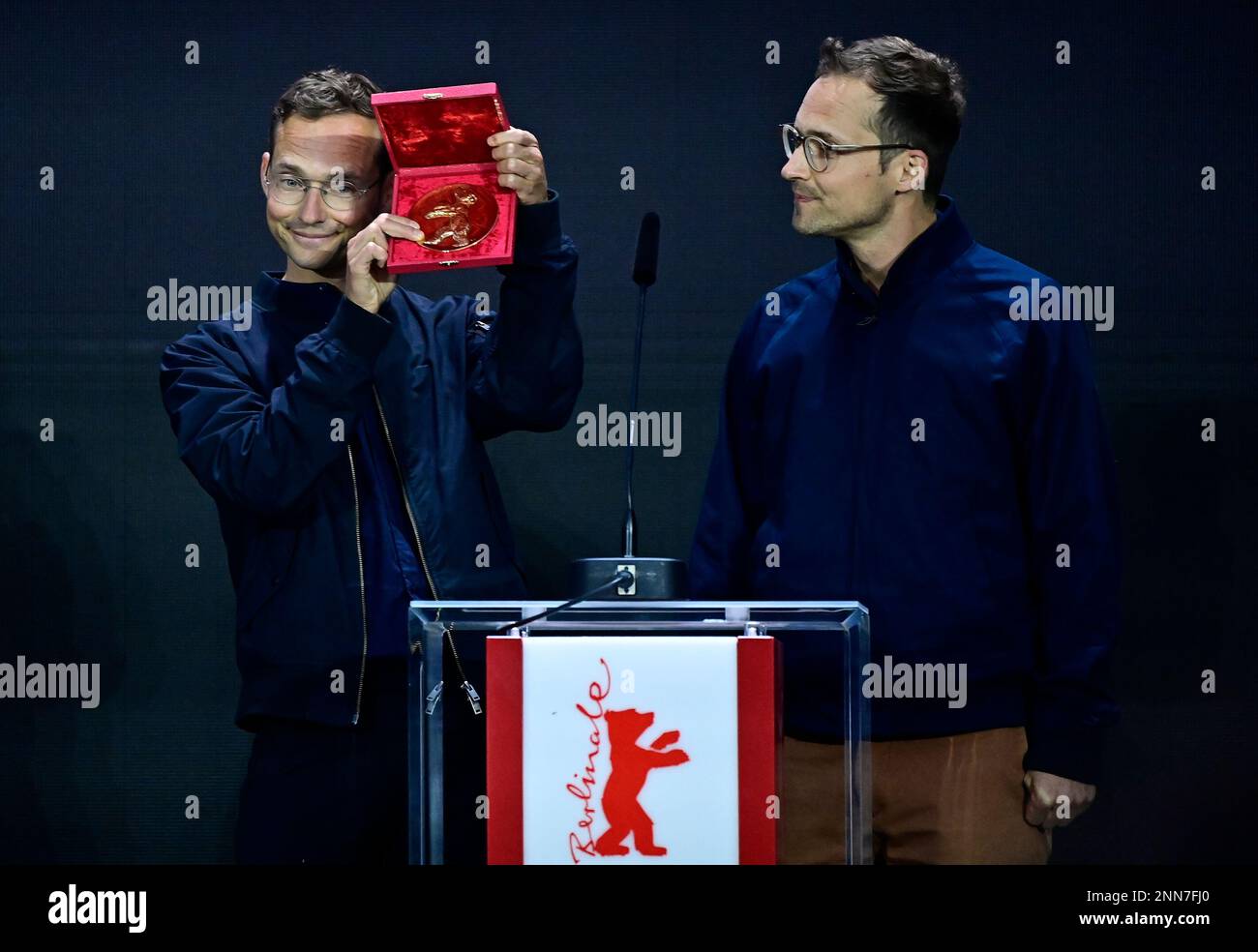 Winners of the Best Director Encounters Award Silvan Zuercher and Ramon ...