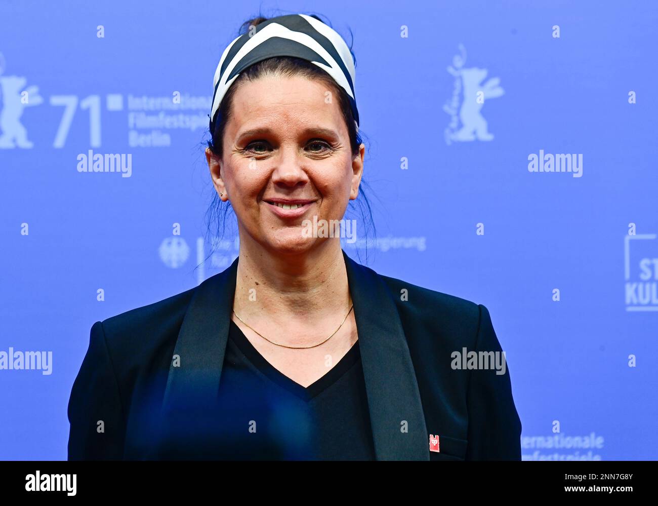 German director Maria Speth poses before the award ceremony of the ...