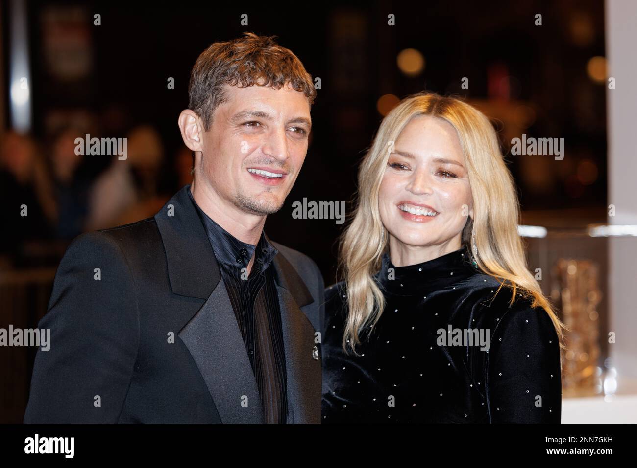 Niels Schneider and Virginie Efira attending the Gala Diner following ...
