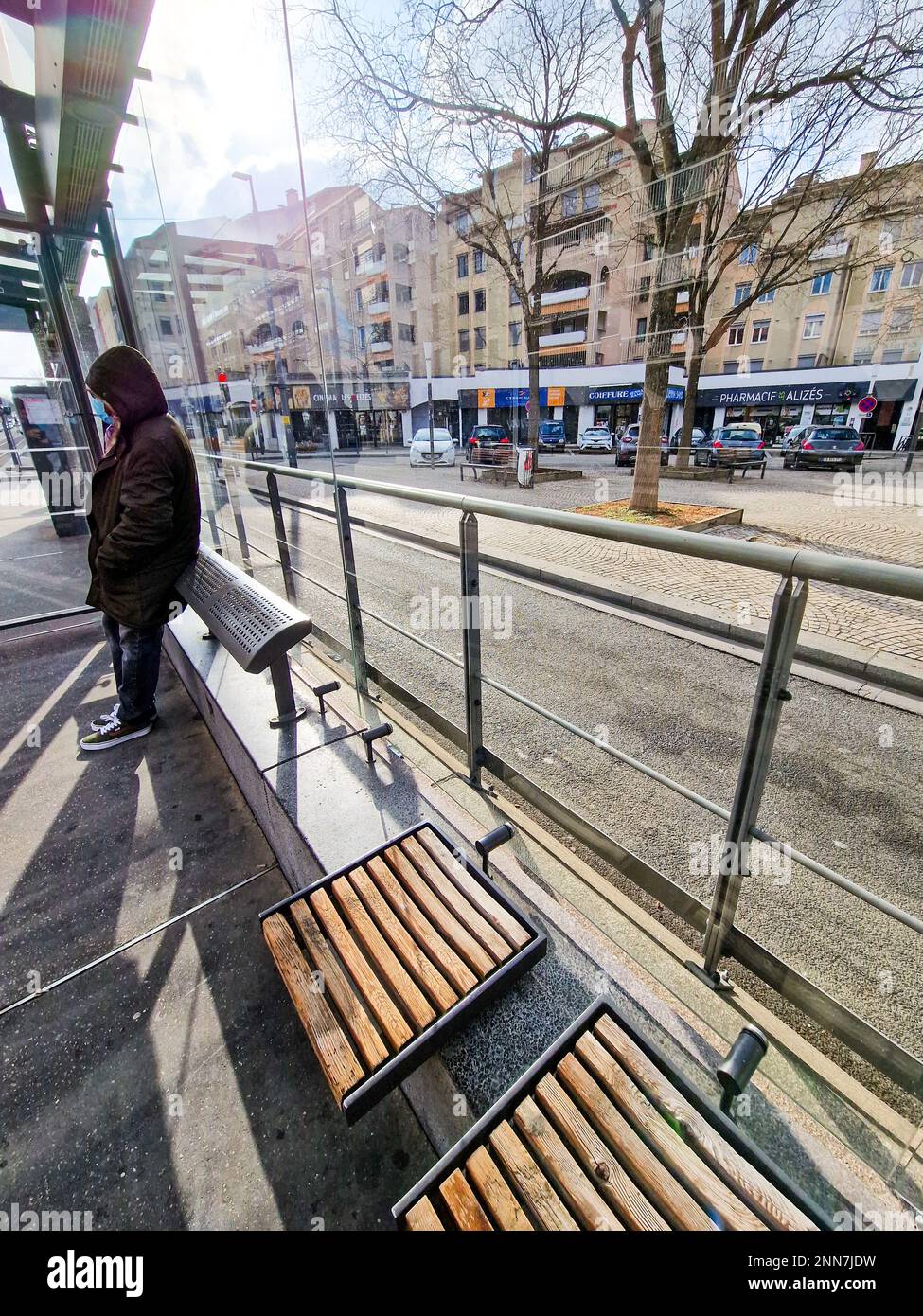 Public transports, Tramway, Bron, France Stock Photo - Alamy Public transports, Tramway, Bron, France Stock Photo - Alamy