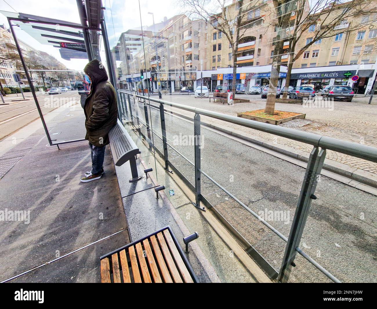 Public transports, Tramway, Bron, France Stock Photo - Alamy Public transports, Tramway, Bron, France Stock Photo - Alamy