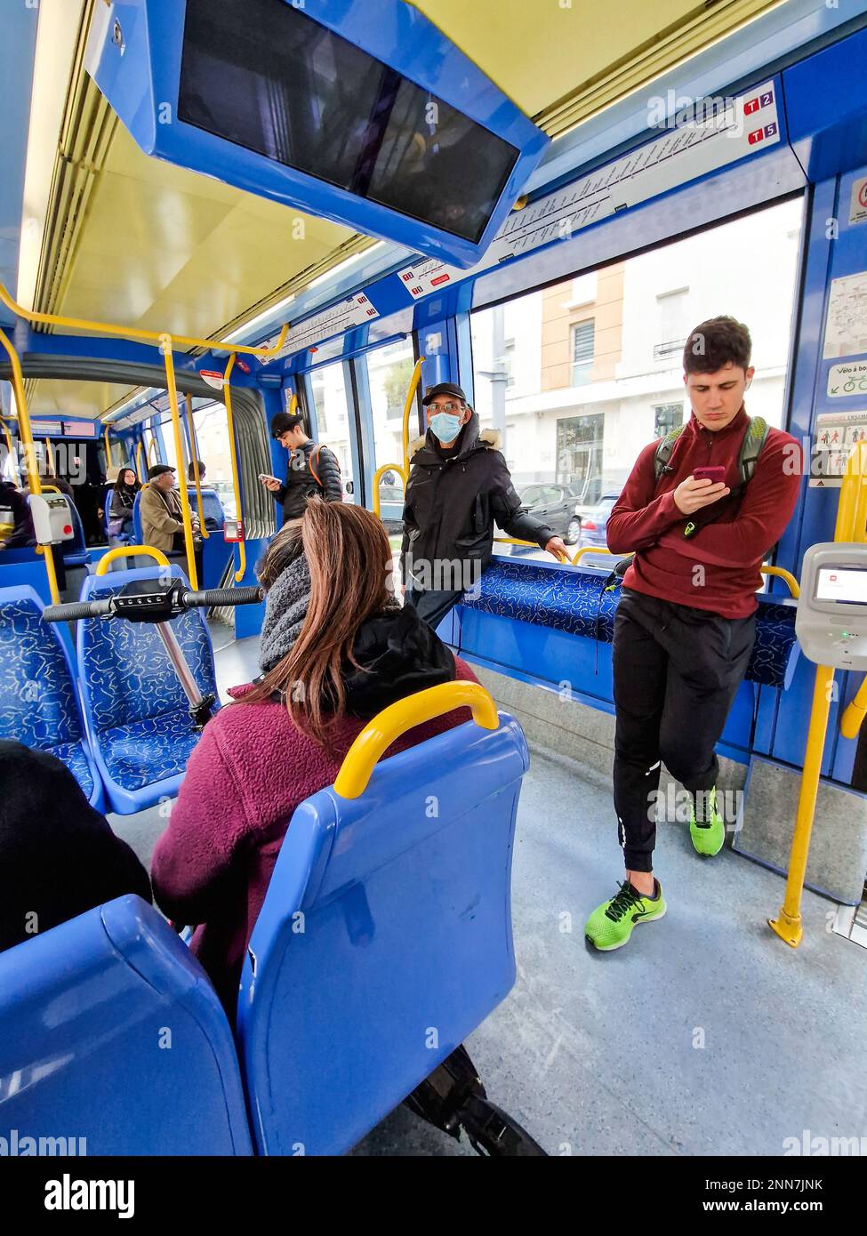 Public transports, Tramway, Bron, France Stock Photo - Alamy Public transports, Tramway, Bron, France Stock Photo - Alamy