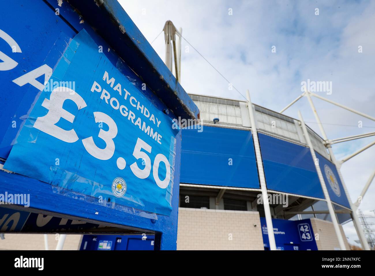 King Power Stadium, Leicester, UK. 25th Feb, 2023. Premier League ...