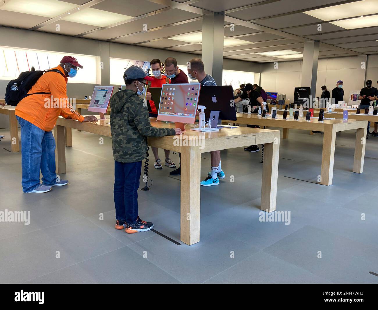 Photo by: STRF/STAR MAX/IPx 2021 6/11/21 The new 24 inch Apple iMac ...