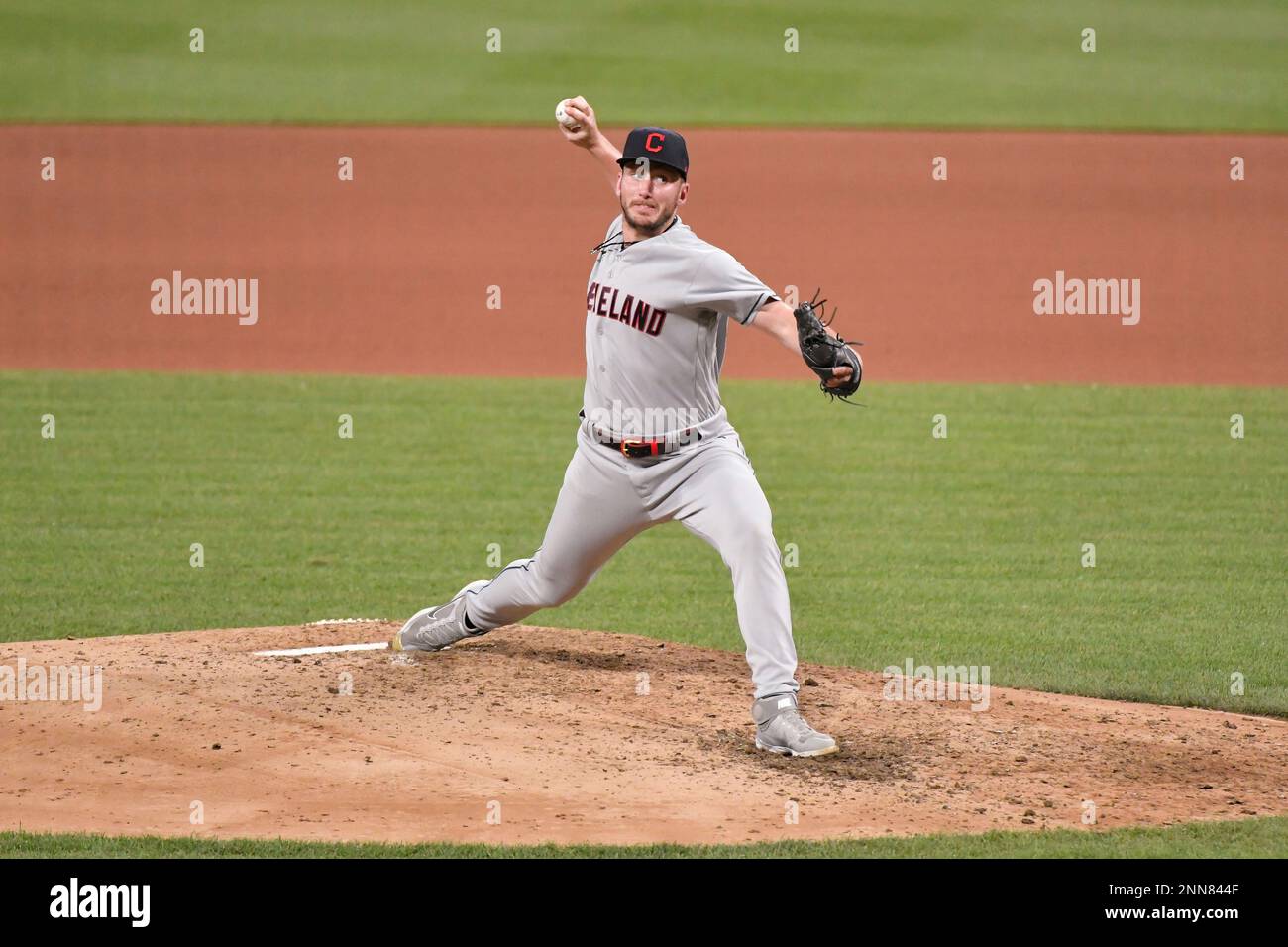 ST. LOUIS, MO - JUNE 09: Cleveland Indians relief pitcher Trevor ...