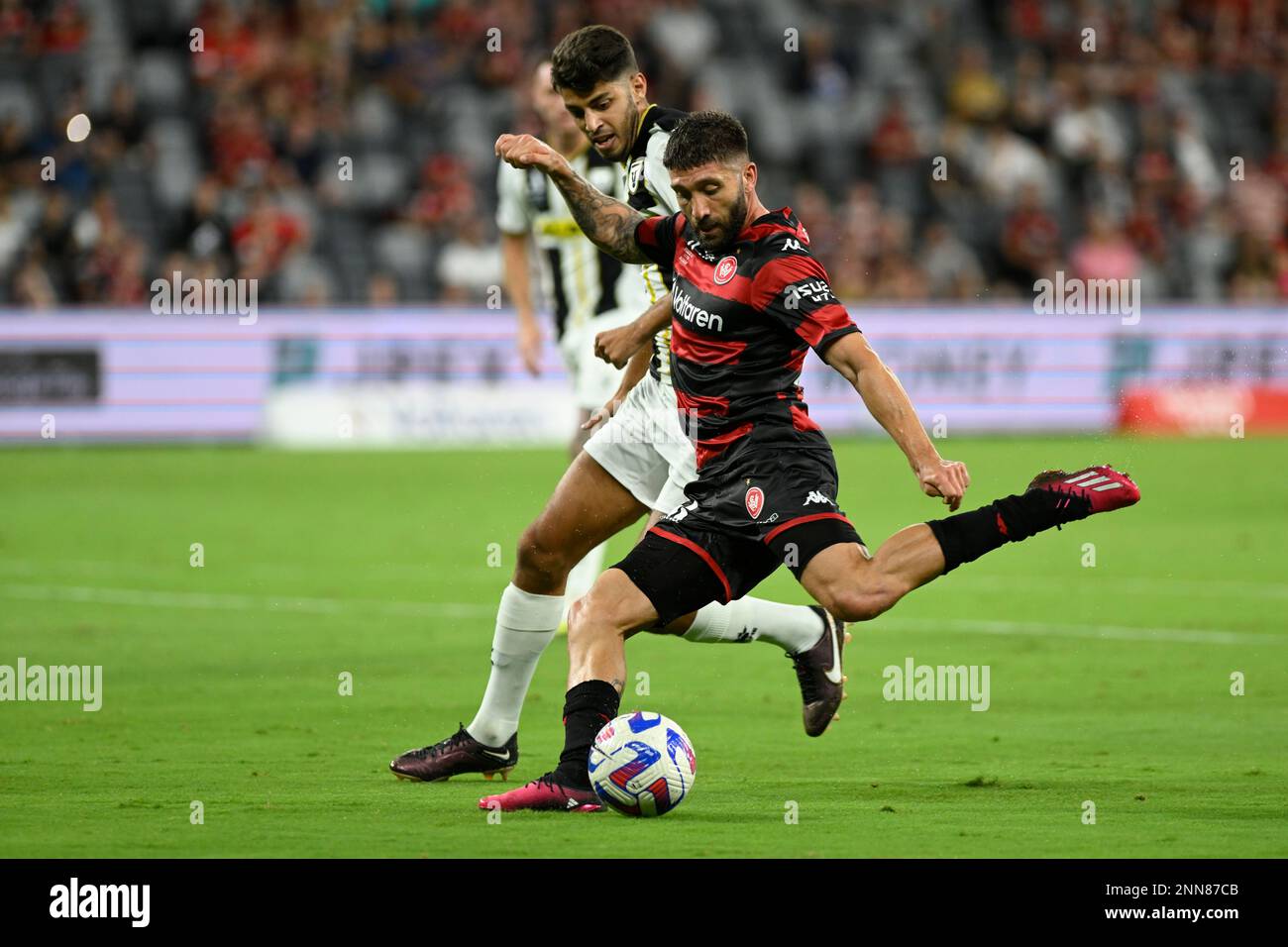 25th February 2023; CommBank Stadium, Sydney, NSW, Australia: A-League ...