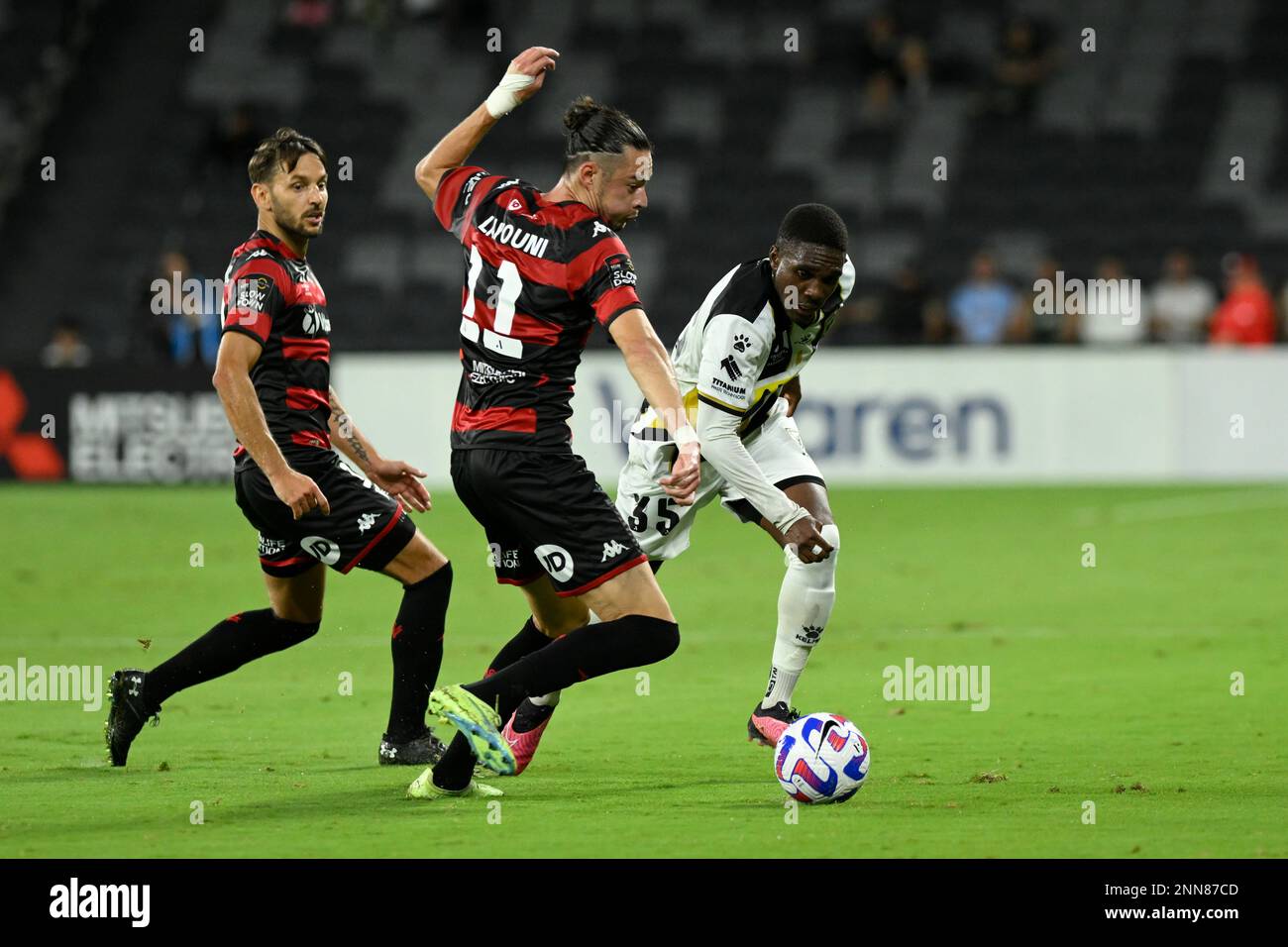 25th February 2023; CommBank Stadium, Sydney, NSW, Australia: A-League ...