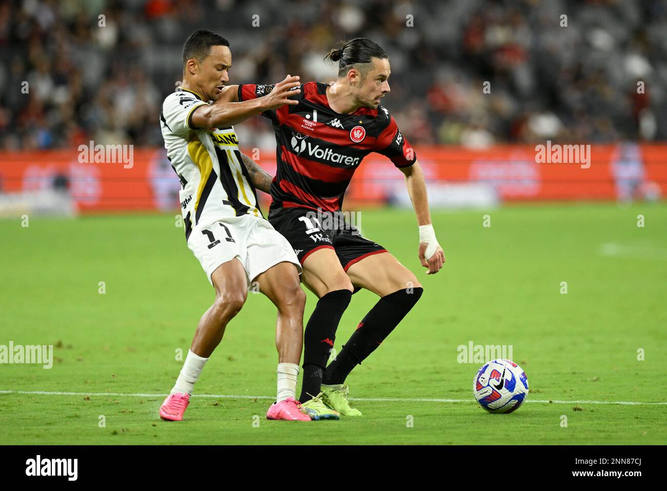 25th February 2023; CommBank Stadium, Sydney, NSW, Australia: A-League ...