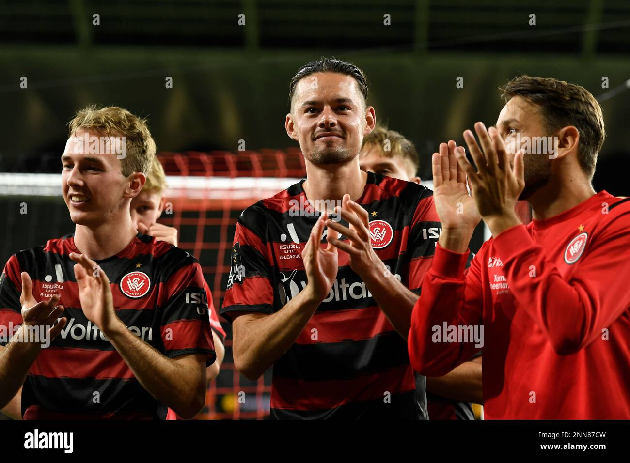 25th February 2023; CommBank Stadium, Sydney, NSW, Australia: A-League ...